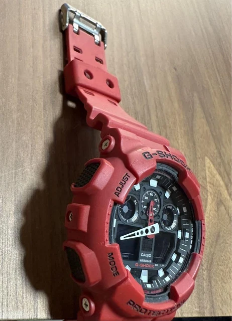 CASIO G-SHOCK 5081 GA100-B Resistente all'acqua 20 bar acciaio inox ...