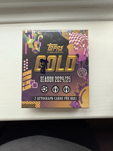 TOPPS UCC GOLD UEFA Club Competitions 2024/25 - Brand New & Sealed - In Hand!! £208.71 - PicClick UK