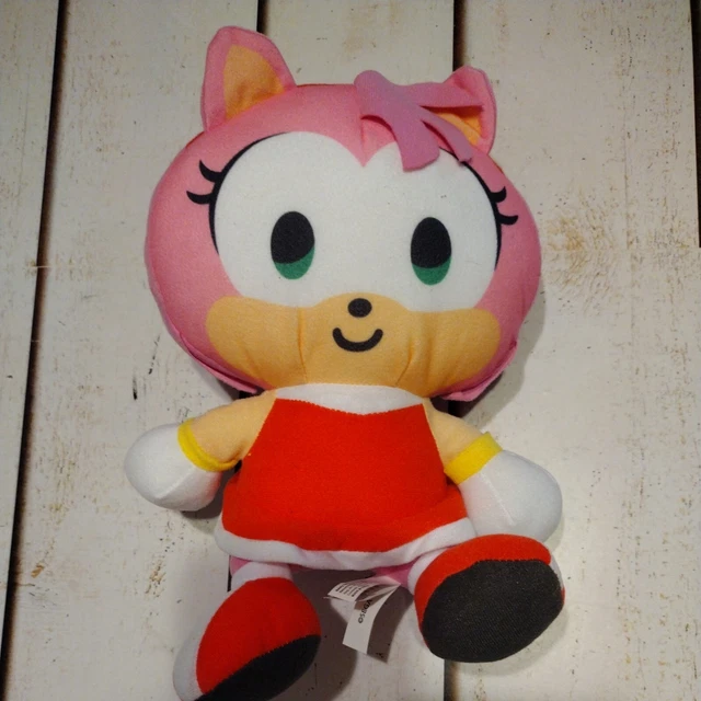 AMY ROSE SONIC the Hedgehog sega Plush toy factory 12" £24.12 - PicClick UK