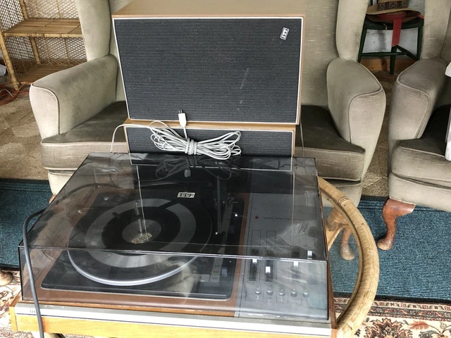 VINTAGE ITT KA 1255 Record Player With 2 Speakers £25.00 - PicClick UK