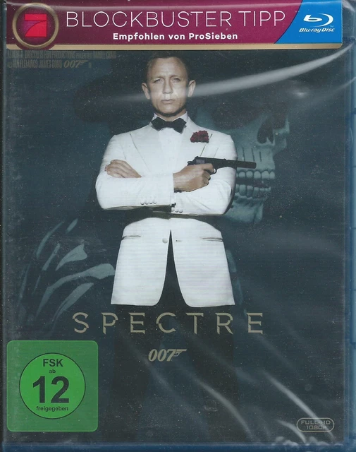 BLU-RAY - JAMES Bond 007 - Spectre - Neu & OVP - Daniel Craig EUR 8,94 - PicClick DE