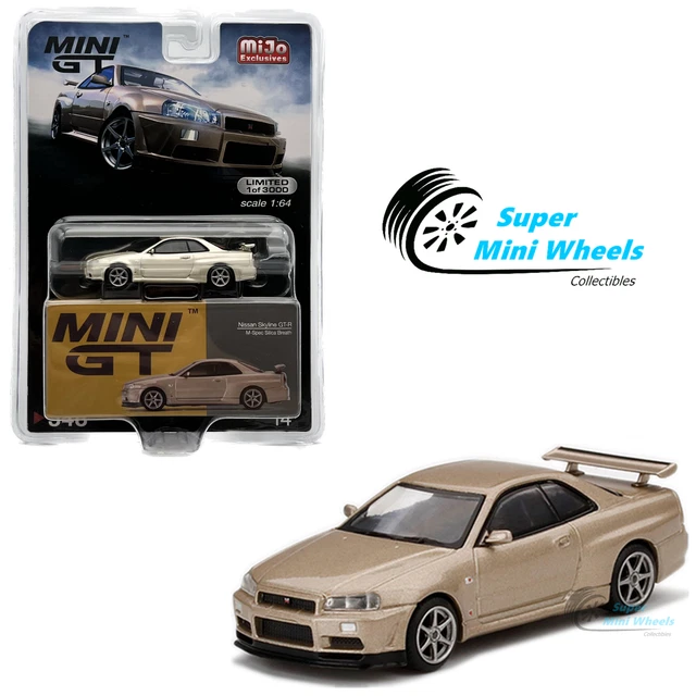 MINI GT NISSAN Skyline GT-R R34 M Spec Silica Breath Bronze £16.16 ...