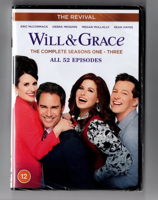 WILL & GRACE The Revival Season 1-3 DVD Boxset 6 Disc Box Set £8.65 ...