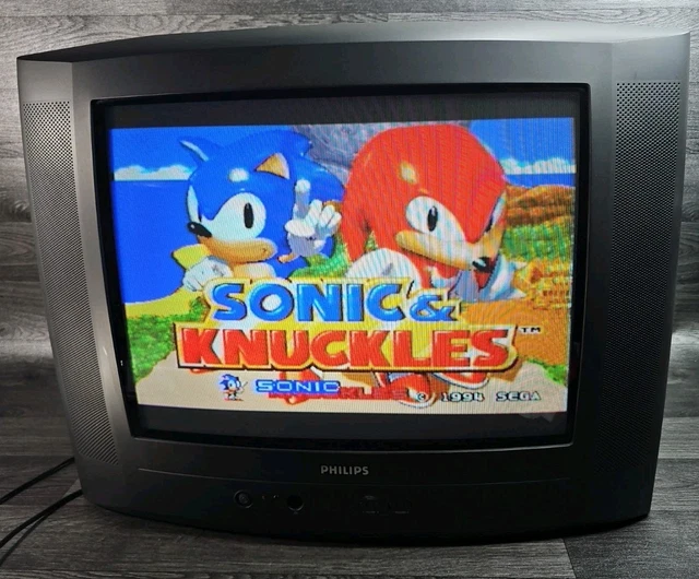 PHILIPS 21& CRT TV Retro Gaming Television 21PT4475/05 21" SCART Side ...