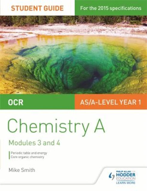 CHEMISTRY A - Modules 3 Et 4: Périodique Table Et Énergie; Coeur O EUR ...