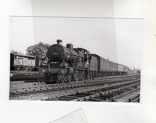 RAIL PHOTO LMS 440 2P 40906 Ayr nr station GSWR Ayrshire £2.69 ...