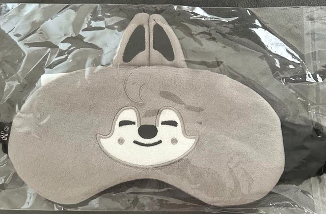 STRAY KIDS SKZOO Bang Chan Wolf Chan Eye mask Plush Doll Stuffed ...