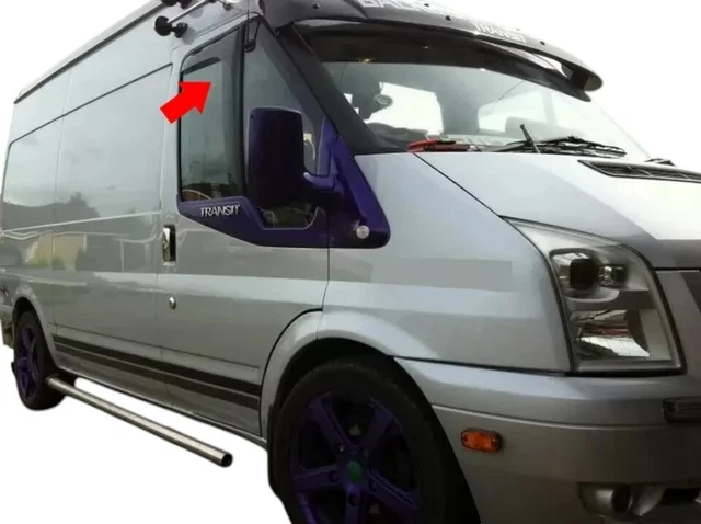 FOR[2000-2013] L SHAPE Ford Ford Transit Mk6-Mk7 Wind Rain Deflectors ...