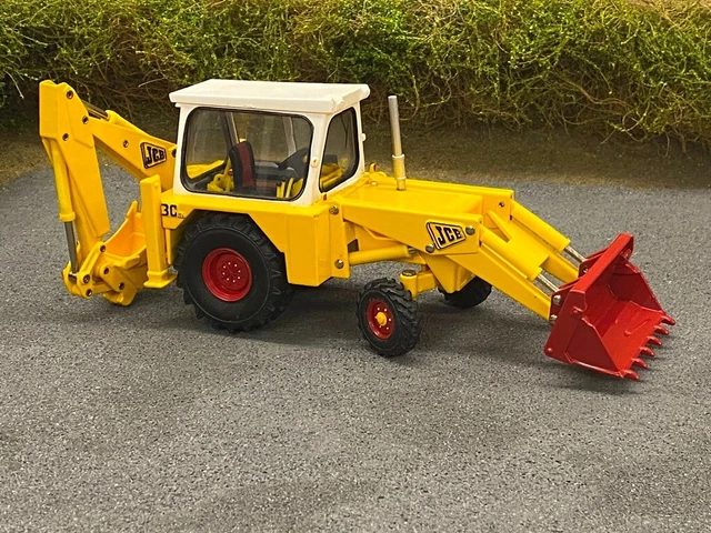 BRITAINS JCB 3C Backhoe Loader digger 1:32 Scale Farm model £31.92 ...