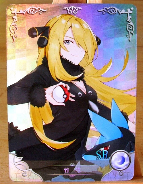 CYNTHIA POKEMON CARTE SR Goddess Story Anime Waifu Card NS-06 EUR 7,90 ...