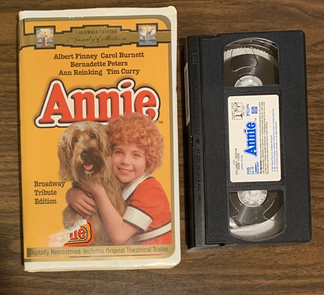 ANNIE (VHS, 1997) Columbia Tristar Family Collection Original ...