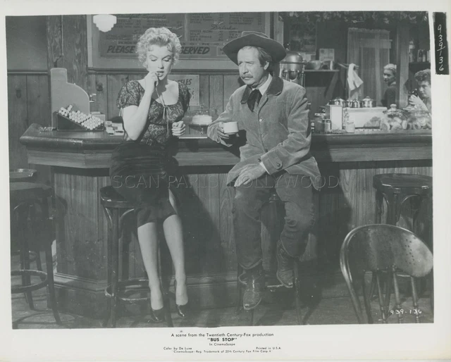 MARILYN MONROE ARTHUR O'connell Bus Stop 1956 Photo Original #75 EUR 59 ...