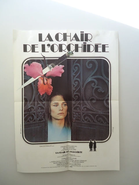 LA CHAIR DE L'ORCHIDEE/CHARLOTTE RAMPLING// affiche 60X80 EUR 5,00 ...
