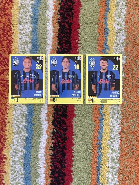 FIGURINE CALCIATORI PANINI 2024/2025 Calciatori: Retegui,Zaniolo e Ruggeri. EUR 3,00 - PicClick IT