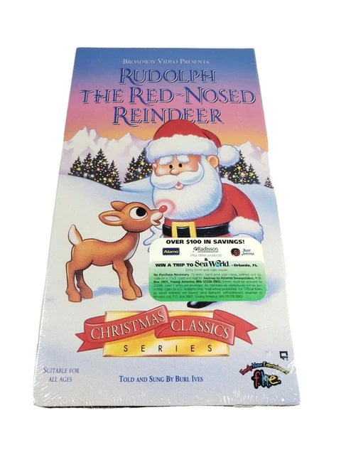 RUDOLPH THE RED Nosed Reindeer (VHS, 1993) FHE Brand New Sealed ...