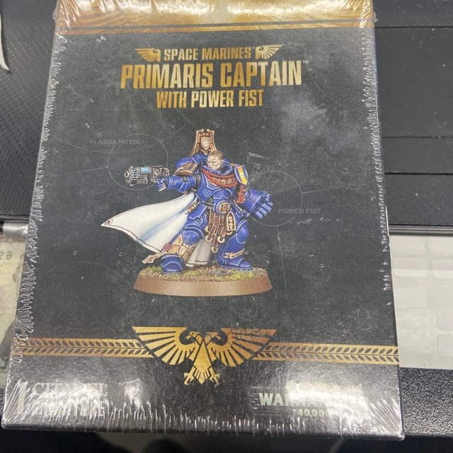 WARHAMMER 40000 40K Primaris Space Marine captain power fist ltd ...