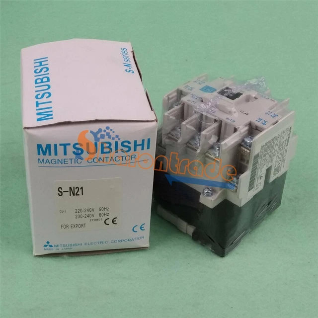 ONE MITSUBISHI MAGNETIC Contactor New S-N21 SN21 220VAC $71.94 - PicClick AU