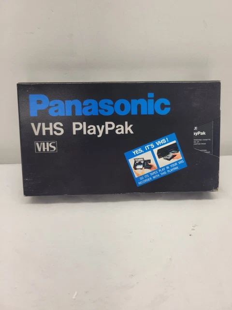 PANASONIC VHS PLAYPAK VHS-C to VHS Motorized Converter - Tested Working ...