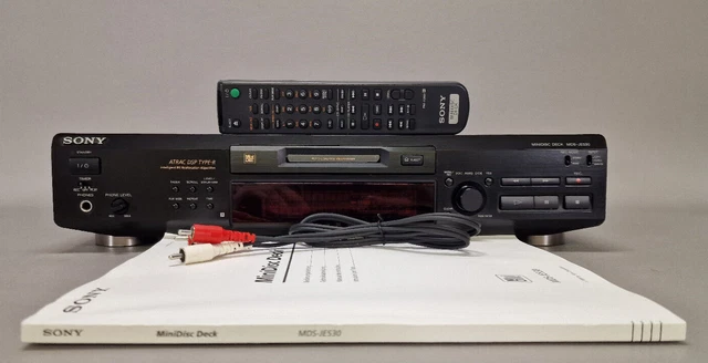 SONY MDS-JE530 MINI Disc Recorder Player with Remote £139.99 - PicClick UK