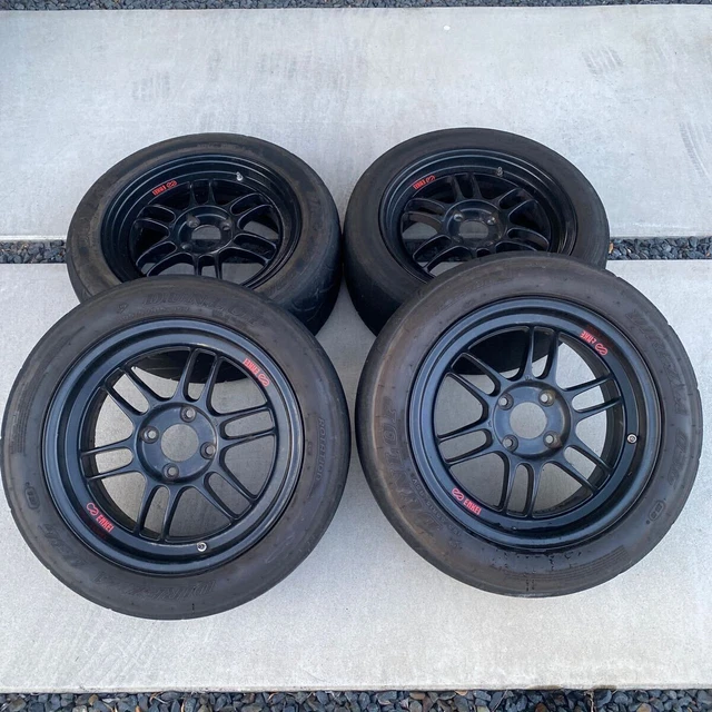 JDM ENKEI ENKEIRPF1 lightweight wheel 15 inch 7J +41 PCD100 4H 4wheels ...