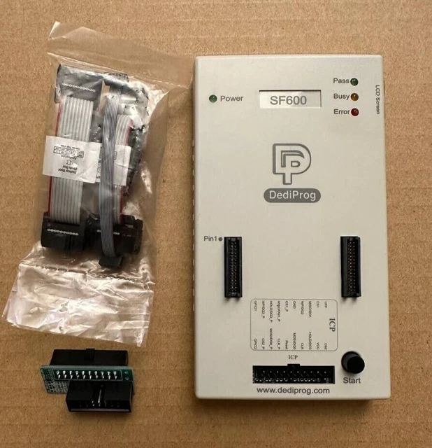 DEDIPROG SF600 SPI Programmer with SF100 adapter (old hw version 1.3 ...
