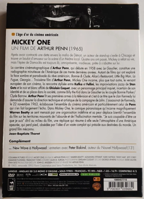 MICKEY ONE - Arthur PENN, Warren Beatty, Alexandra Stewart - dvd TBE ...