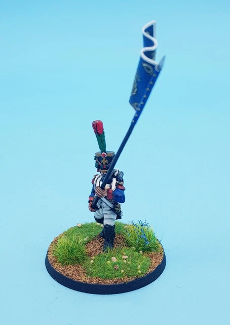 28MM NAPOLEONIC FRENCH Middle Guard Fusilier Chasseur Regiment Eagle ...