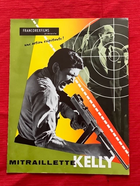 1958 'KELLY MACHINE GUN' PRESS KIT - Charles BRONSON - Susan CABOT-KORMAN £15.41 - PicClick UK