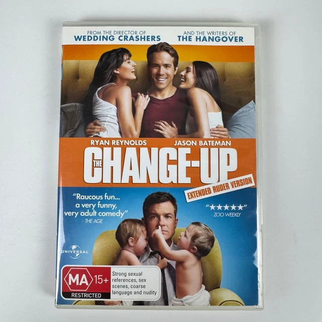 THE CHANGE-UP (DVD 2011) Ryan Reynolds Jason Bateman Leslie Mann Olivia ...