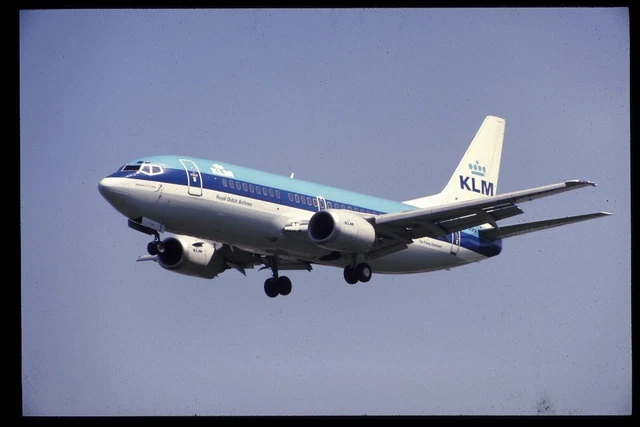 ORIGINAL FUJICHROME COLOUR Slide Klm Boeing 737-300 EUR 2,24 - PicClick IT