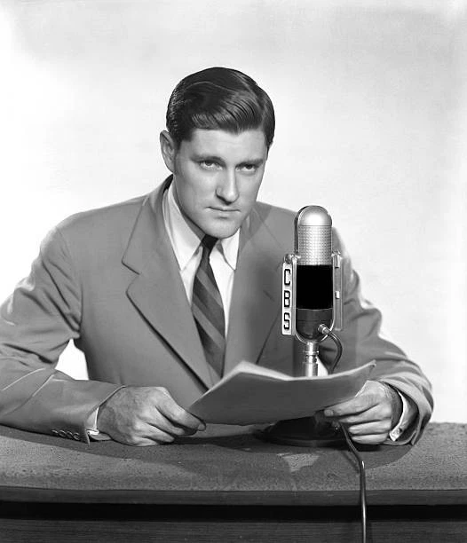 NEWS RADIO CORRESPONDENT And Reporter Eric Sevareid 1 Old TV Radio ...