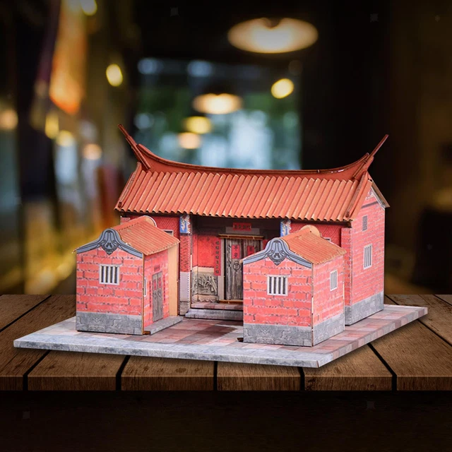 DIY MINIATURE DOLLHOUSE Kits Chinese Ancient Decor Craft Building Kits ...