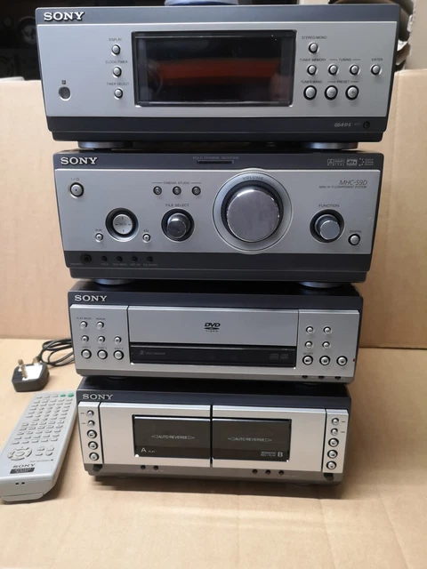 SONY HIFI MHC-S9D Amplifier Dvd CD Changer Cassette Spares Or Repair ...
