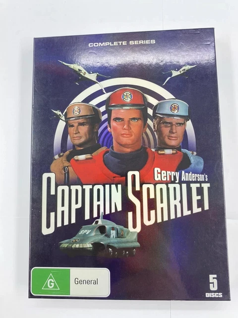 GERRY ANDERSON'S : Captain Scarlet DVD Complete Series 5 Disc Set £39. ...