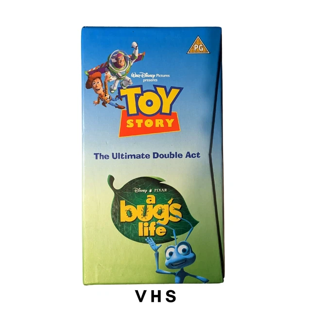 TOY STORY / Bugs life, Pixar Movie Animated Box Set, (VHS, 1999) £9.00 ...