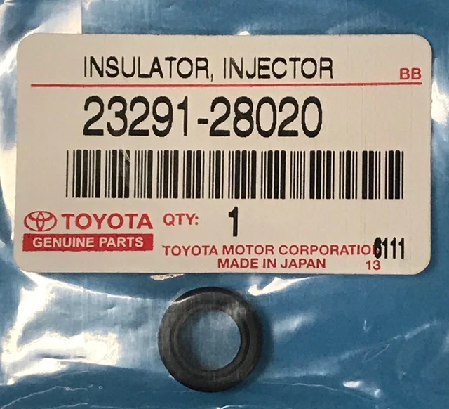 GENUINE TOYOTA LEXUS Various Model Insulator Fuel Injector Vibration ...