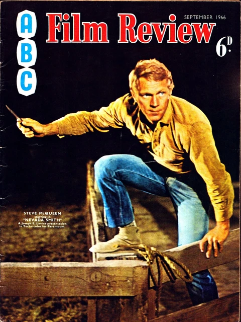 ABC (CINEMAS) FILM Review September 1966, Steve McQueen. Sean Connery ...