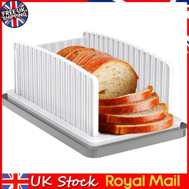 BREAD SLICER WITH Crumb Tray Bread Cutting Guide Bread Cutter Mold ...
