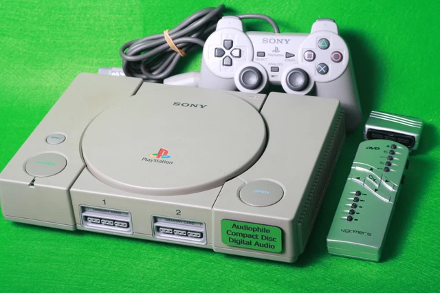 SONY PLAYSTATION PS1 Console MODIFIED AUDIOPHILE CD PLAYER PAL SCPH ...