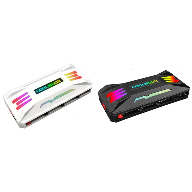 RGB CONTROLLER 4PIN PWM 5V 3Pin ARGB Fan Remote Control (White) $37.50 ...