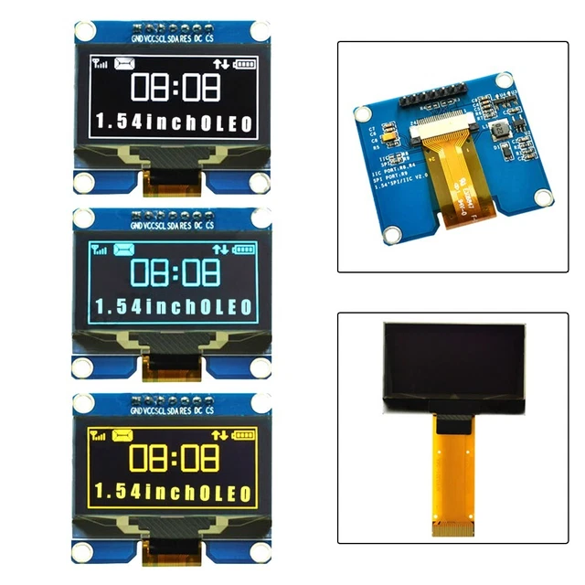HIGH RESOLUTION OLED Display Module with SPI/IIC Interface SSD1309 ...