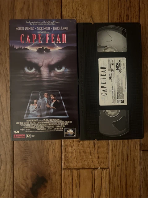 CAPE FEAR (VHS, 1992) **Buy 2 Get 1 Free** £3.56 - PicClick UK