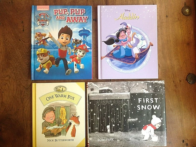 NICKELODEON PAW PATROL. ALADDIN, ONE WARM FOX, FIRST SNOW JOB LOT EUR 5 ...