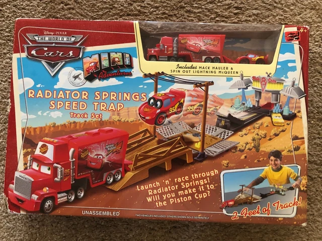 DISNEY P. CARS Mini Adventures Radiator Springs Speed Trap Track Set ...