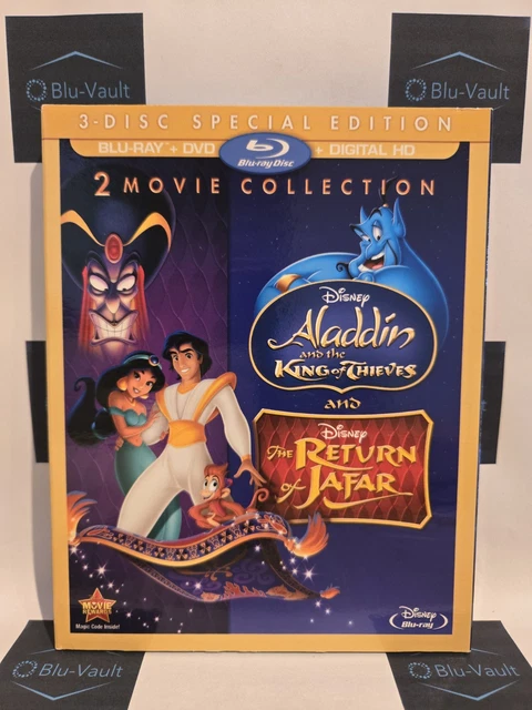 ALADDIN AND THE King of Thieves / Return of Jafar - Blu Ray - Used £28. ...