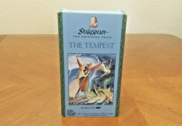SHAKESPEARE THE ANIMATED Tales THE TEMPEST (VHS) £7.31 - PicClick UK