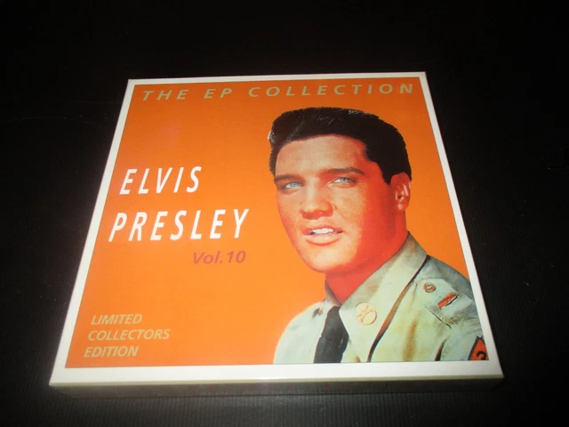 RARE! COFFRET 6 CD SINGLES "ELVIS PRESLEY : THE EP COLLECTION VOLUME 10 ...