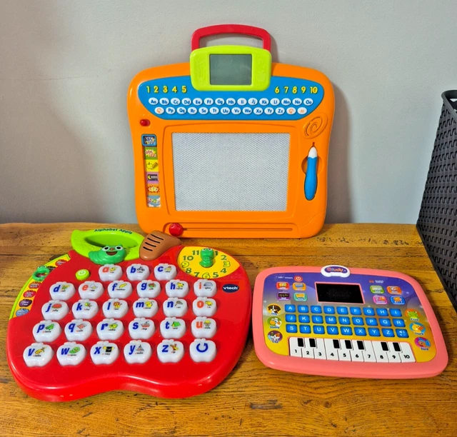 VTECH APPLE ALPHABET SMYTHS Big Steps Educational Electronic Toy ...