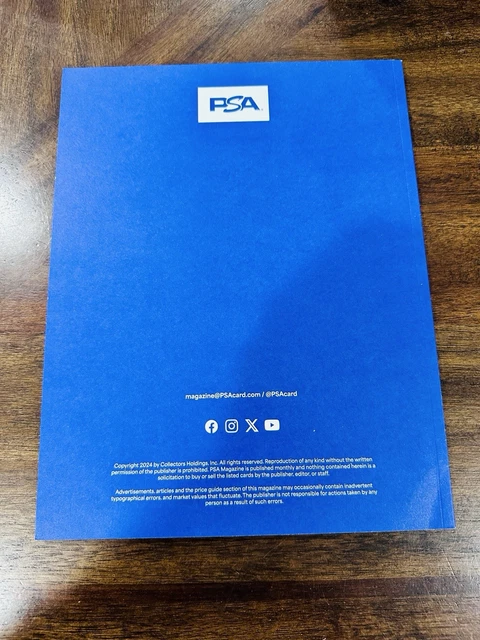 CAITLIN CLARK PSA Price Guide Magazine May 2025 Volume 41 Indiana Fever ...