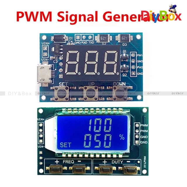 MODULE GÉNÉRATEUR DE signaux réglable HW753 fréquence d'impulsion cycle ...